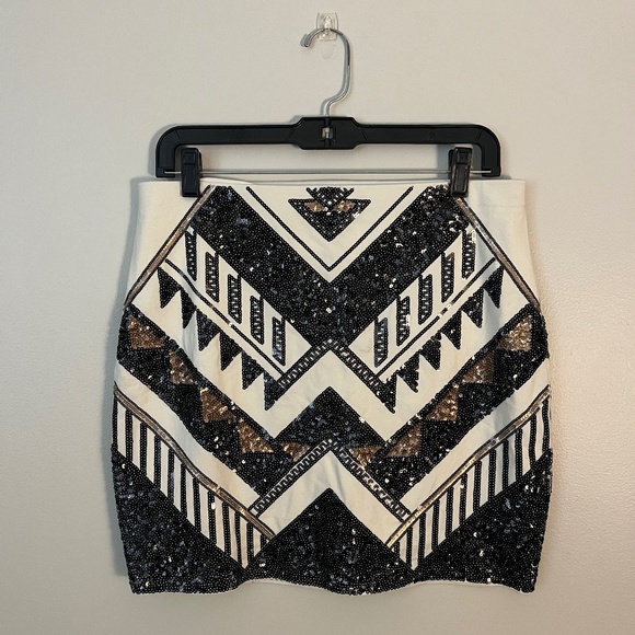 Express | Skirts | Express Sequined Skirt | Poshmark